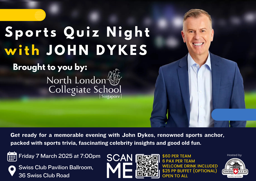 Sports Quiz Night with John Dykes | British Chamber Of Commerce Singapore